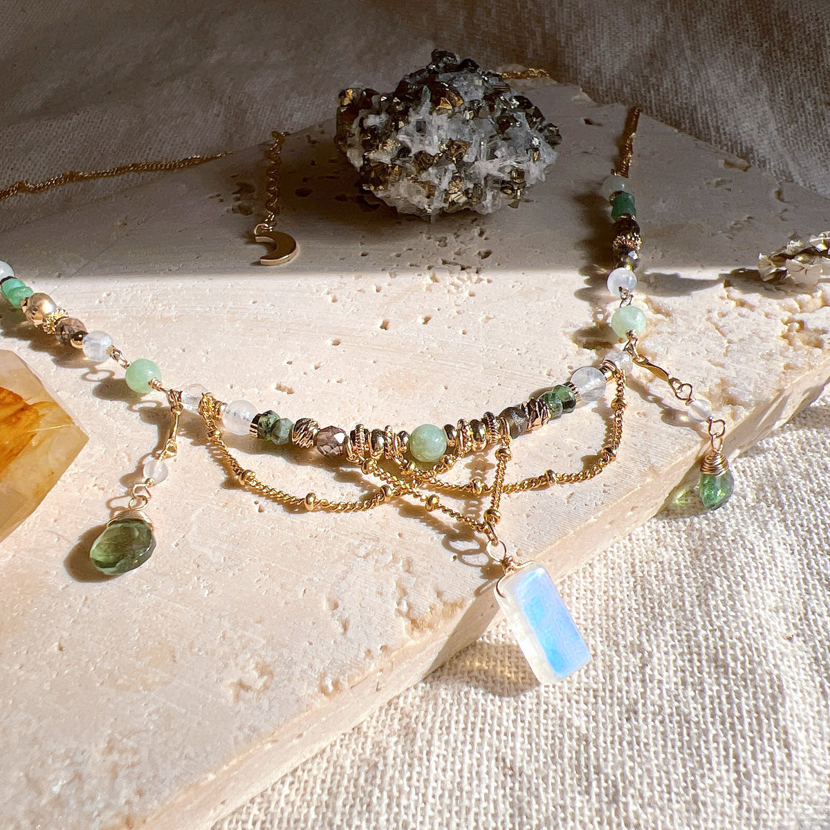 Necklace: Lettie– M O O N A U R A